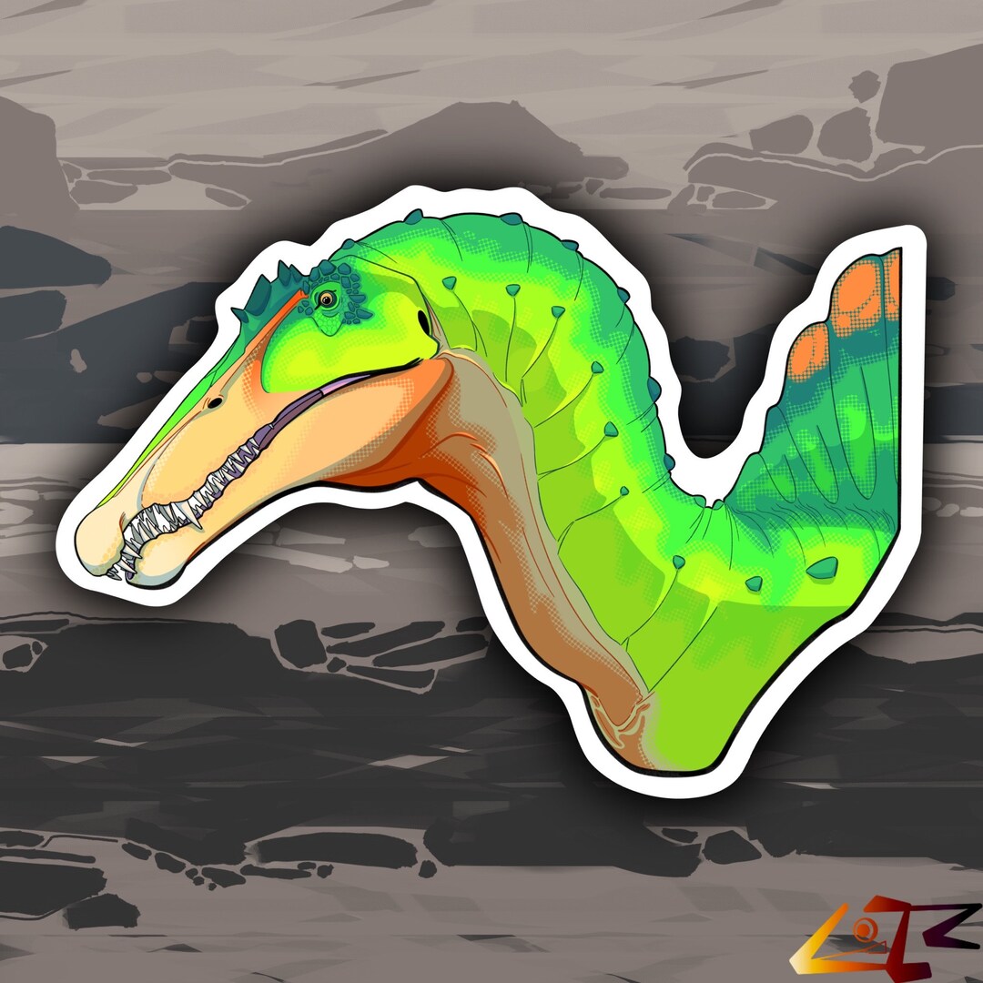Stickersaurians: Cretaceous - Spinosaurus | Spinosaurus Sticker ...