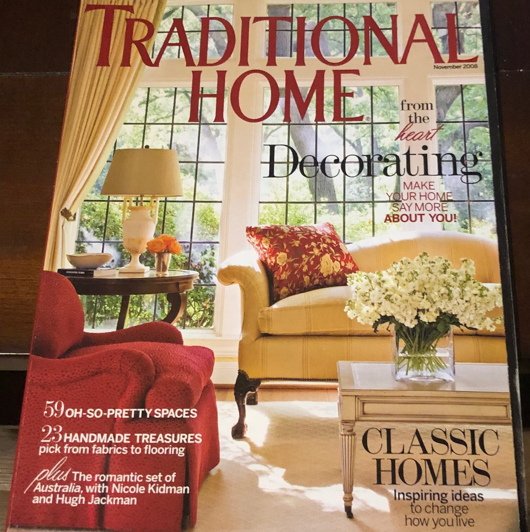 Traditional Home Magazine November 2008 - Etsy