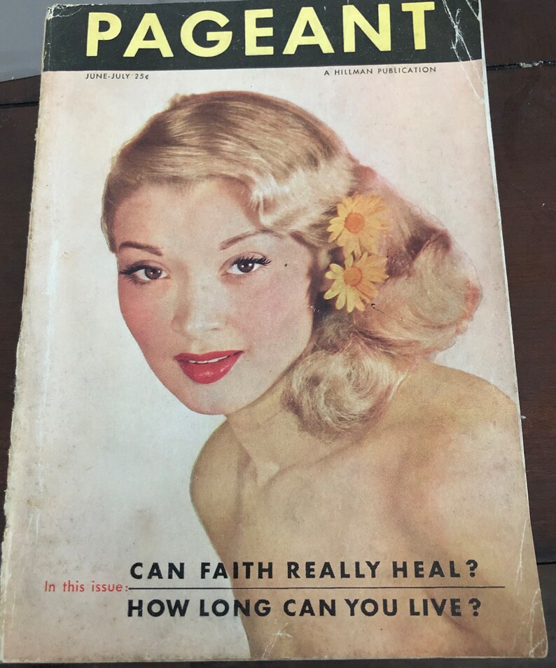 Vintage Pageant Digest Magazine June July 1948 - Etsy