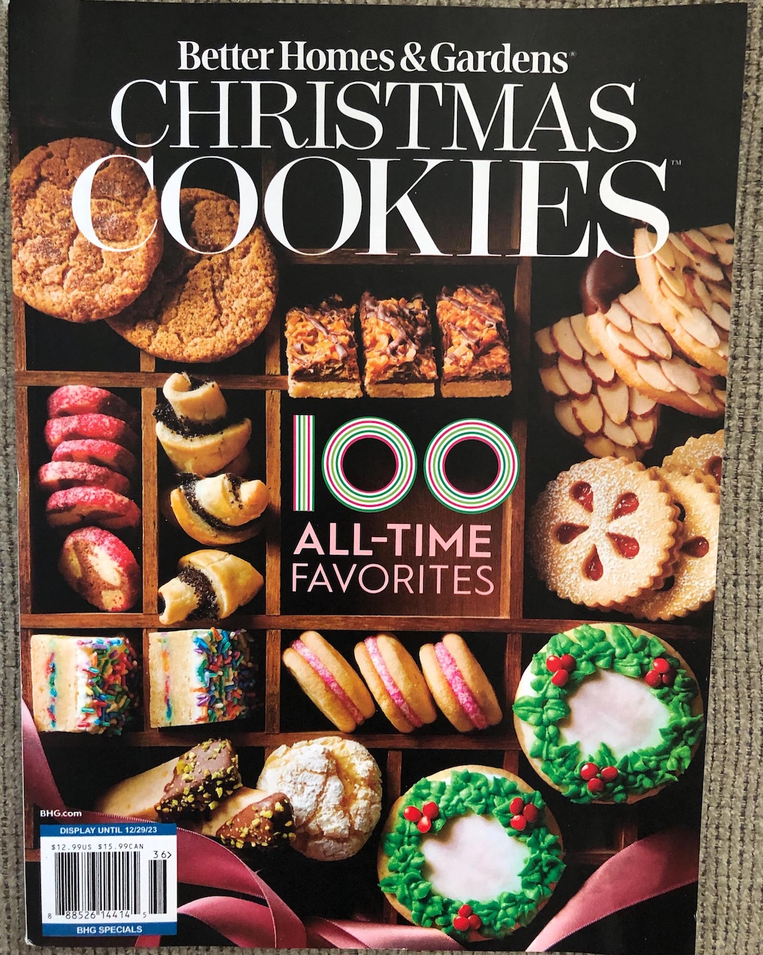 Christmas Cookies Magazine by Homes & Garden 2023 - Etsy
