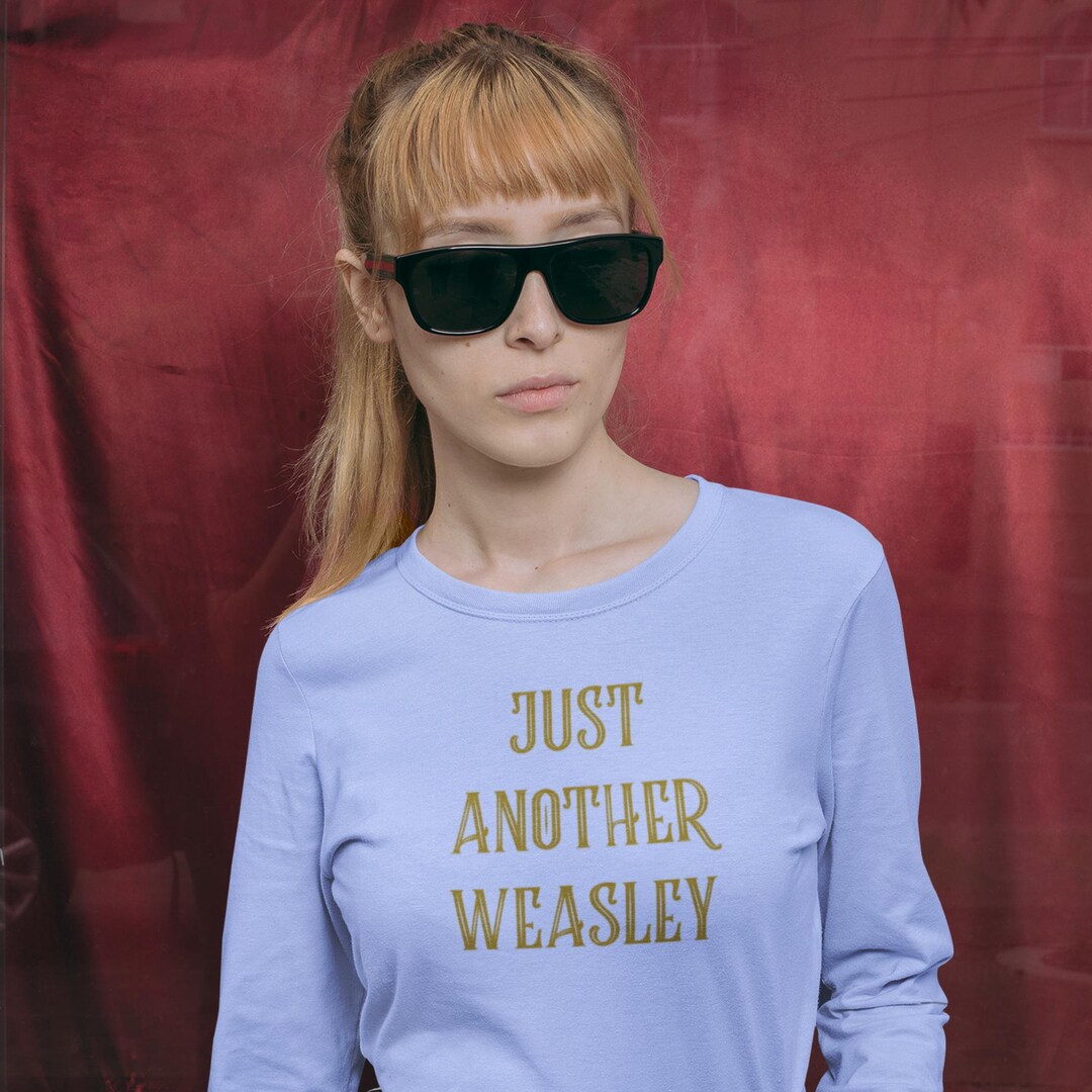 Just Another Weasley Long Sleeve Shirt - Unisex Medium Cotton Shirt ...