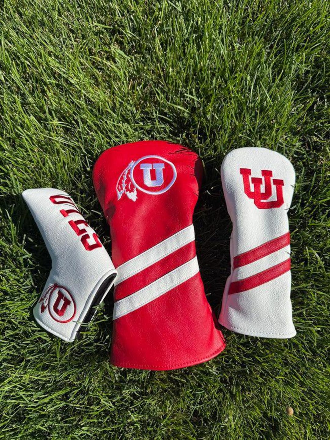 Utah Utes Golf Club Covers - Driver, Hybrid, Putter - Etsy
