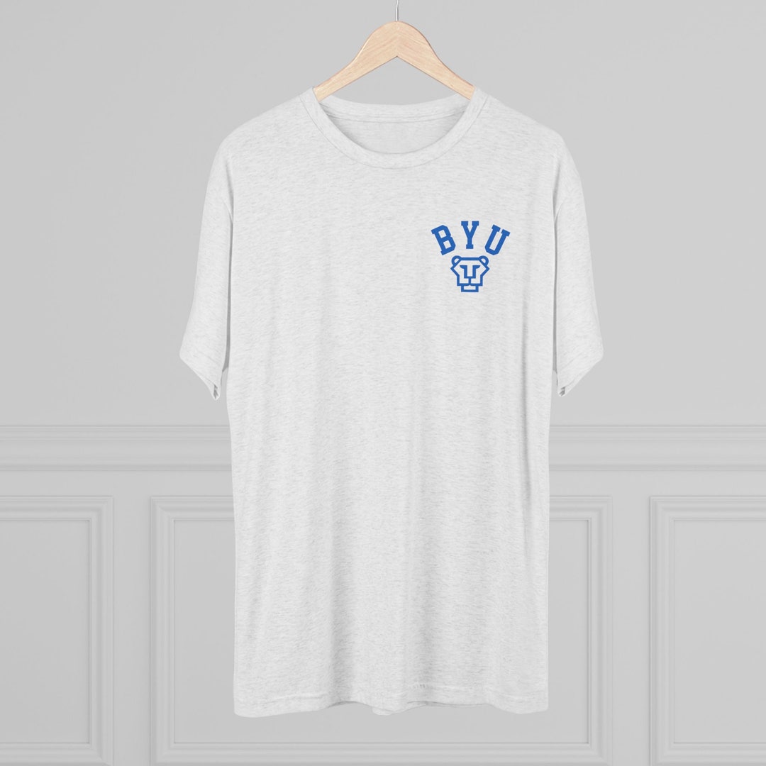 BYU Football Helmet History Men's T-shirt - Etsy