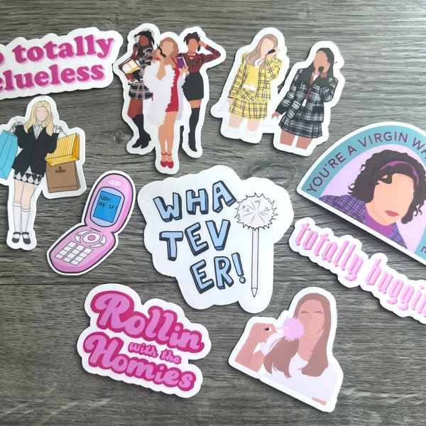 Clueless Stickers - Etsy