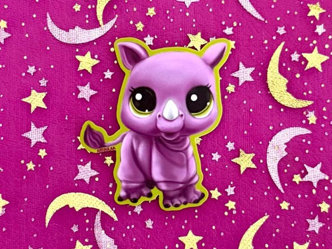 LPS Rhino Sticker - Etsy