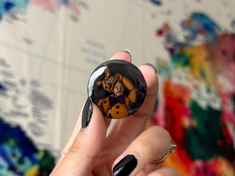 FNAF Assorted Button Badges - Etsy