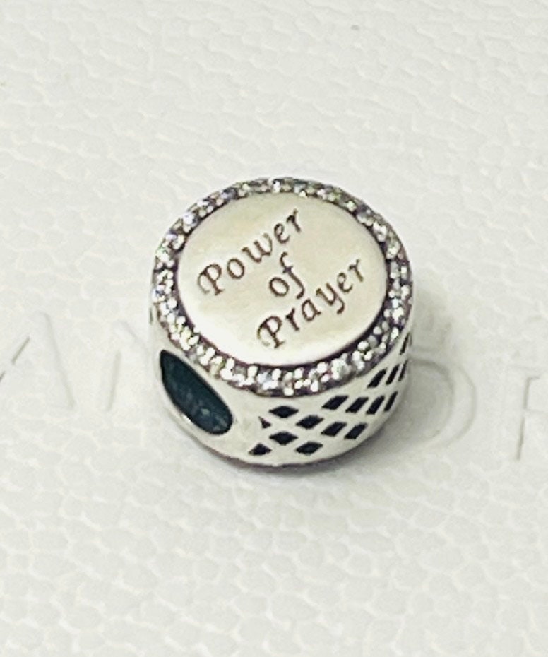 Pandora Charm Bible Power of Prayer Cross Faith All the Best 2025 "sale ...