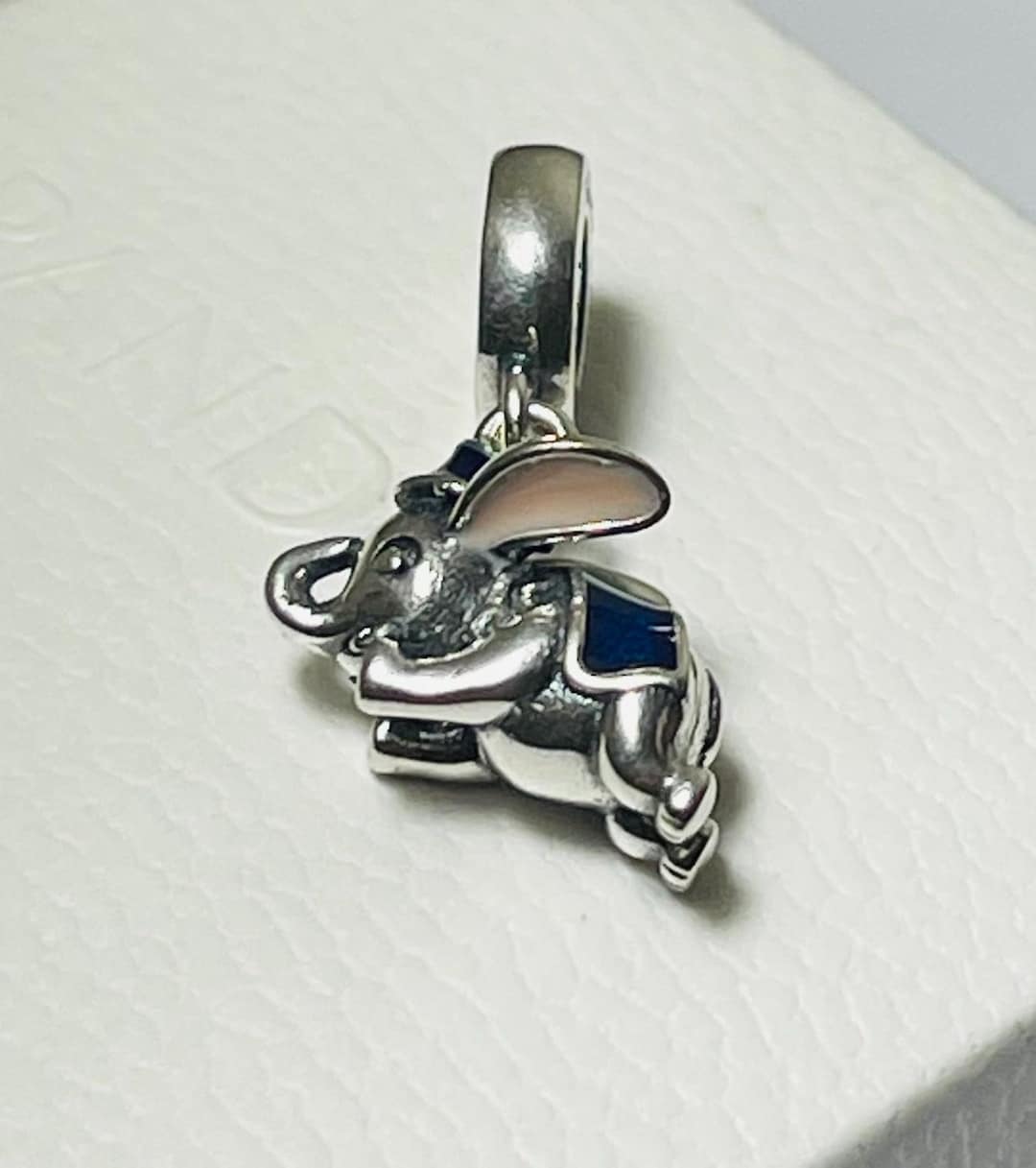 Pandora Sterling Silver Flying Dumbo Strength Power Lucky Elephant ...