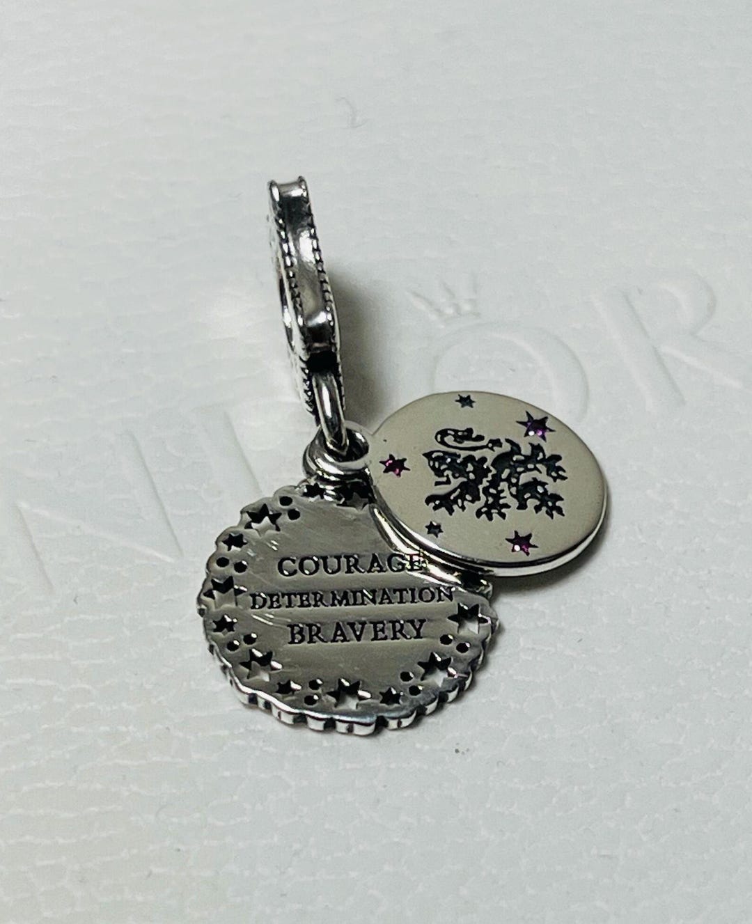 Pandora Harry Potter Gryffindor Dangle Charm "courage Determination ...