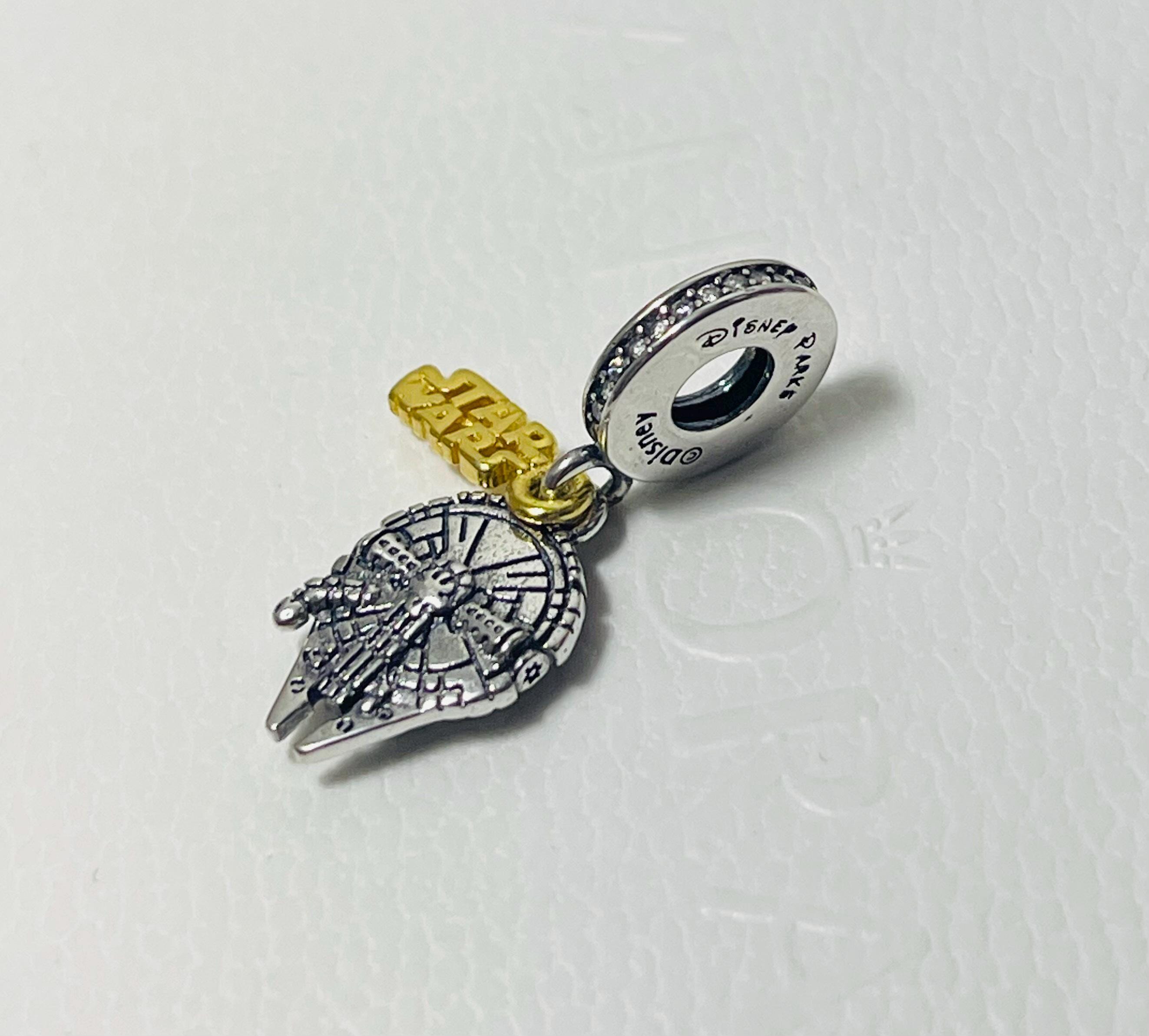 Millennium Falcon STAR WARS Sterling Silver & Gold Plated, Pandora ...
