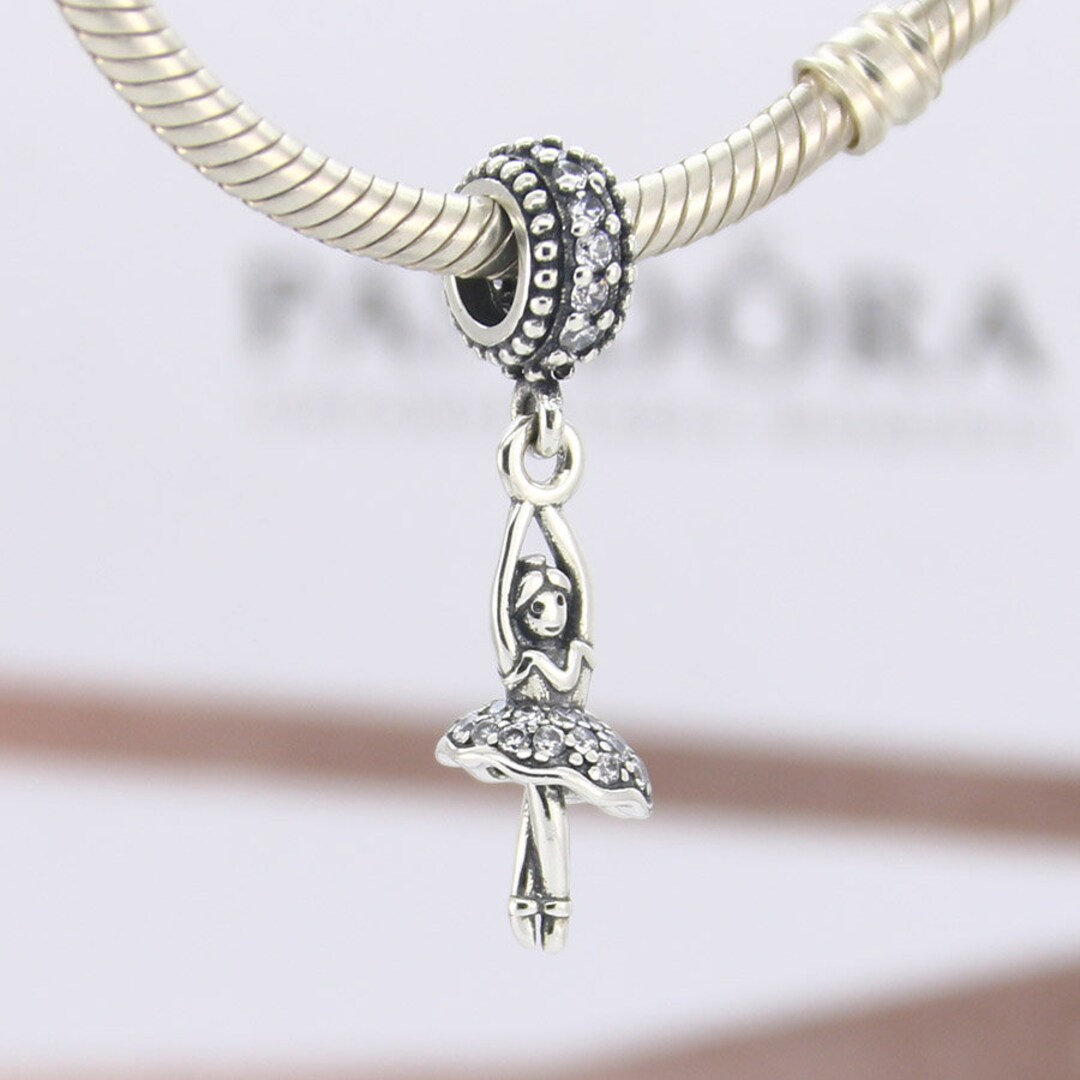 Pandora Sterling Silver Ballet Dancer Little Girl Charm Father's Day ...