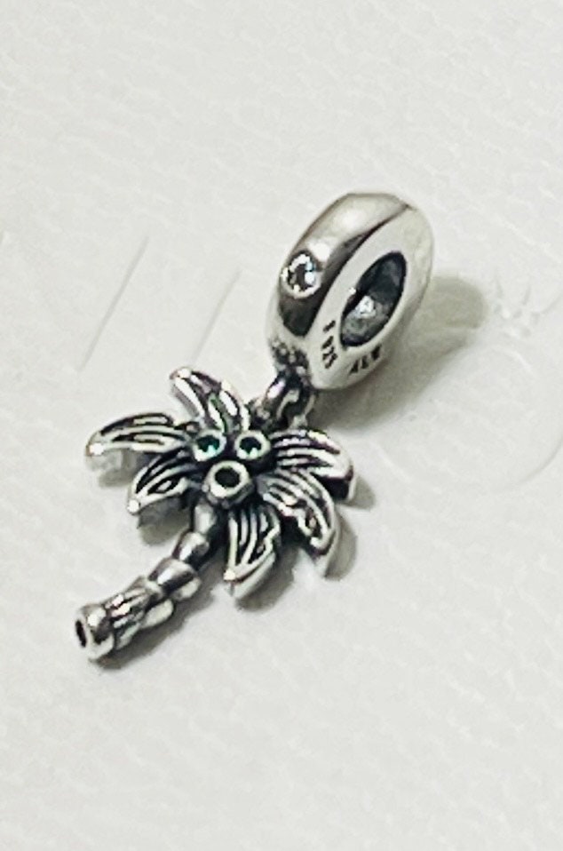 Palm Tree Coconuts Dangle Charm Pandora Tropical Travel & Vocation - Etsy
