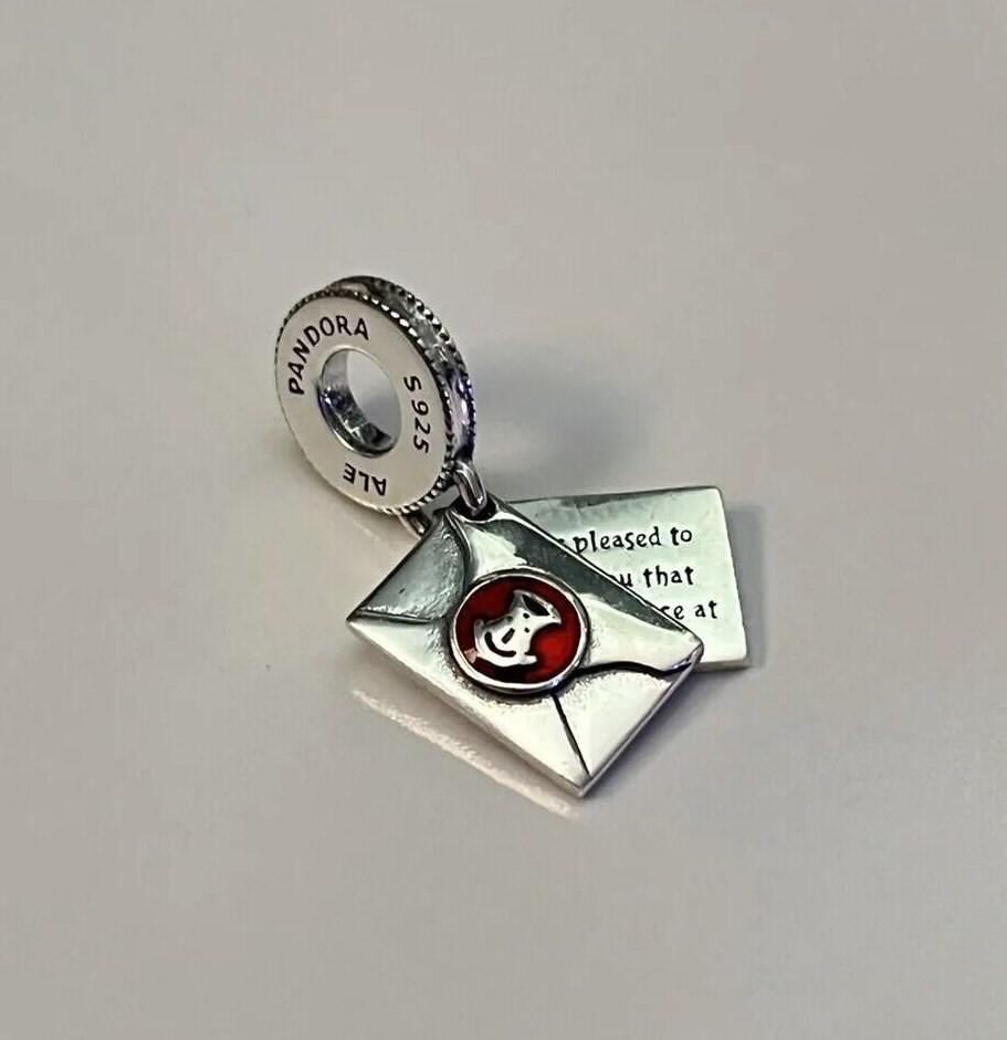 Pandora HP Hogwarts Acceptance Letter Charm Graduation July 4 Deal - Etsy