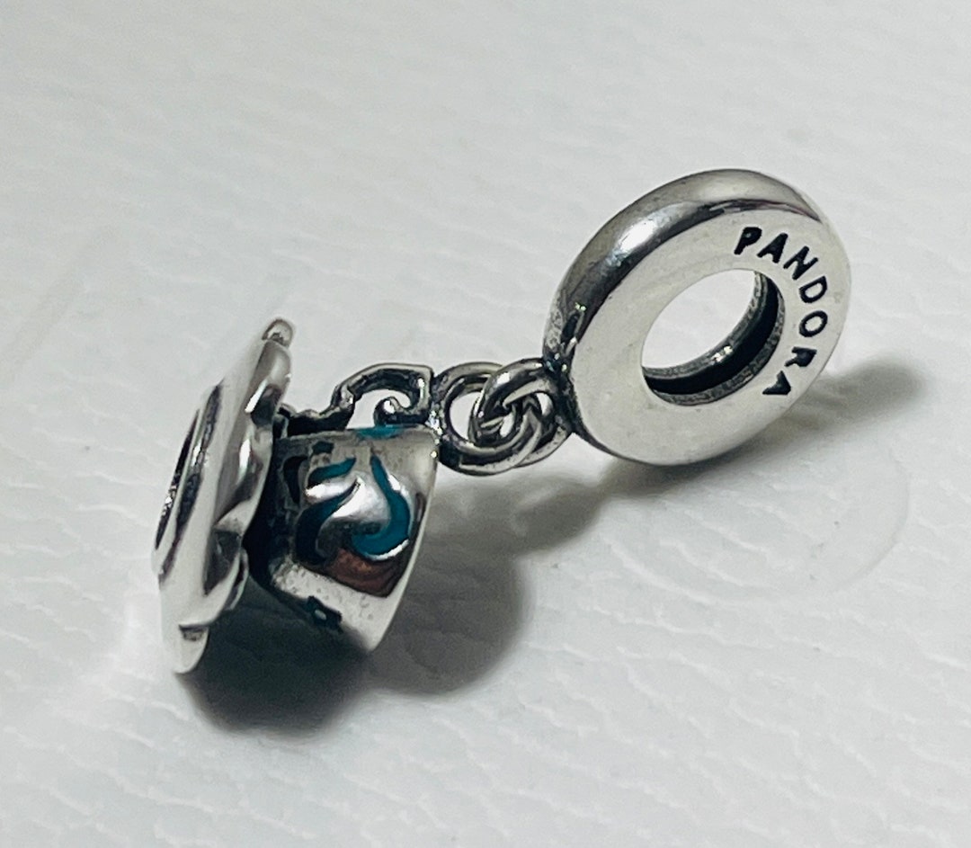 Pandora Cup of Tea Charm Authentic Sterling Silver Take a Break Cup ...