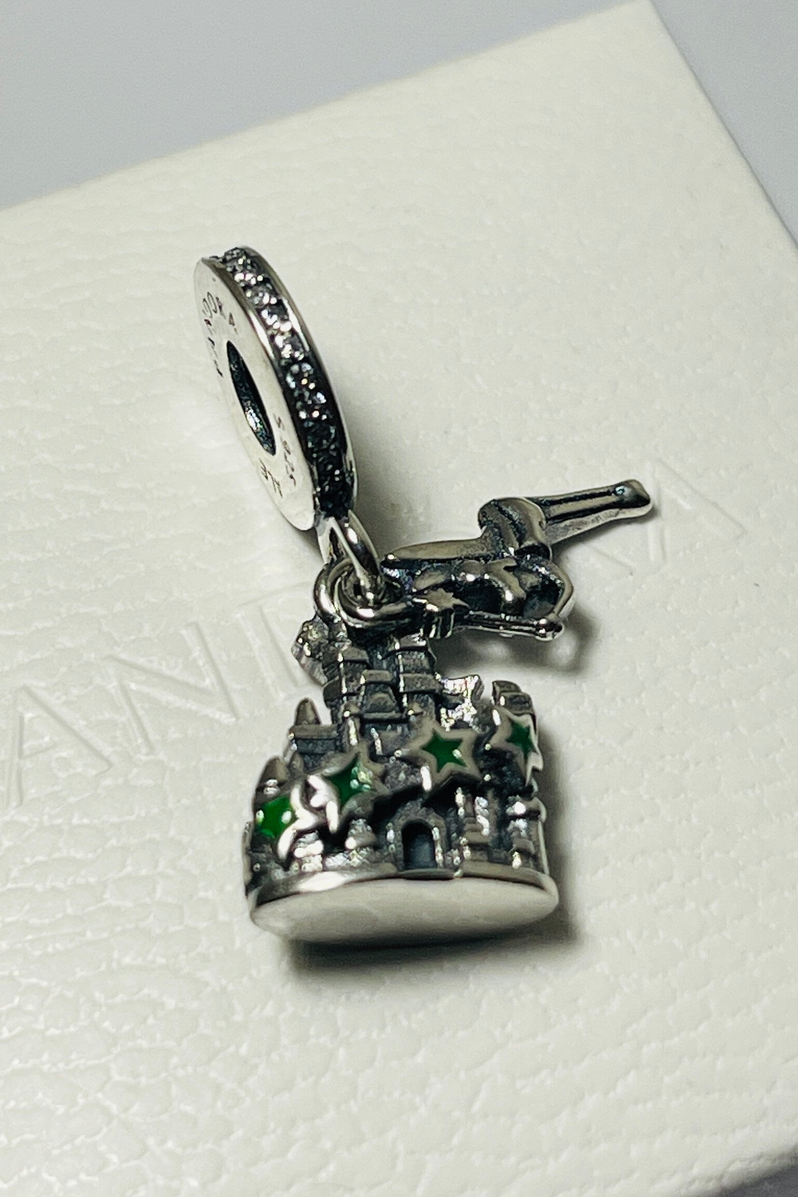 Pandora Disney Parks Tinkerbell & Castle of Magical Dreams Dangle Charm ...
