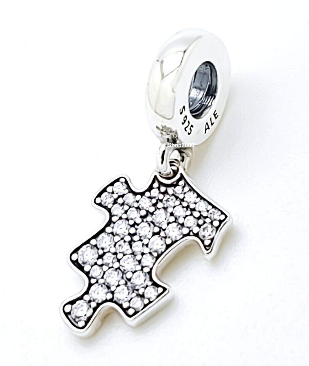 Pandora Sterling Silver Charms Cute Puzzle Piece Holidays Game ...