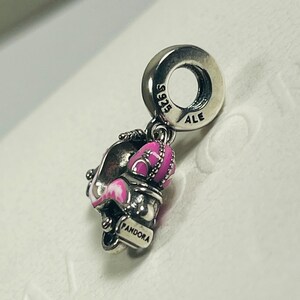 New Pandora Pink Scooter Motorcycle Sports Dangle Charm W/pouch July 4 ...