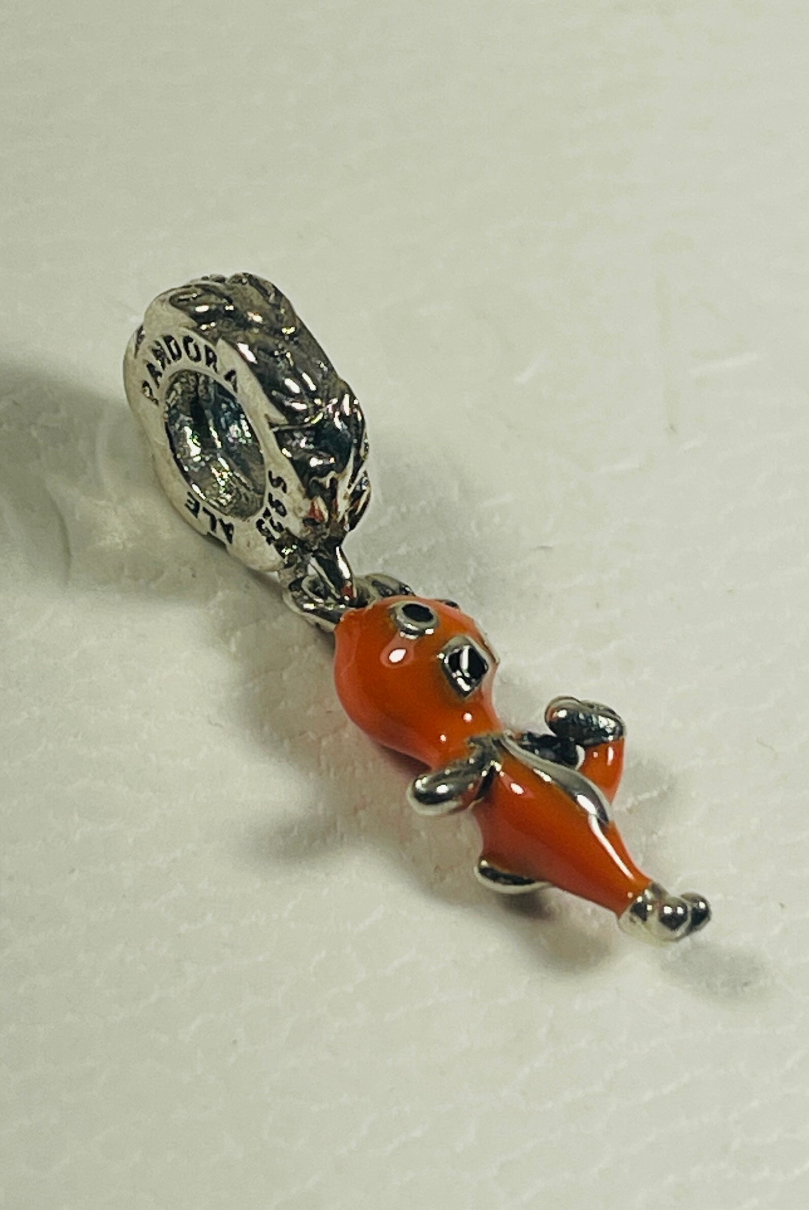 Disney Orange Bird & Flowers Garden Pandora Charm - Etsy