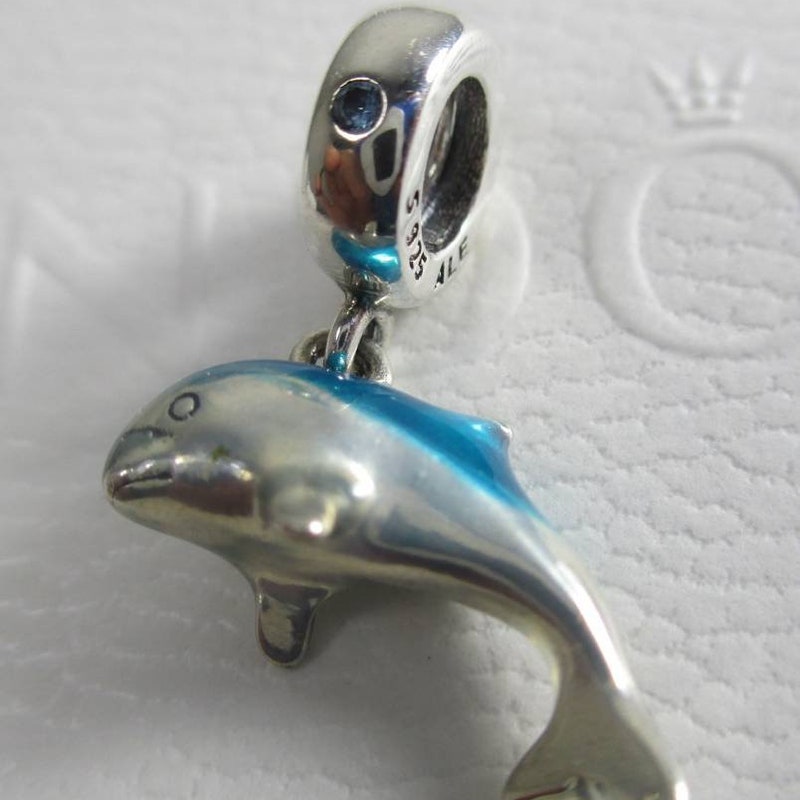 Dolphin Necklace - Etsy