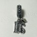 Pandora Sweet 16 Birthday Anniversary 16th Celebration Charm Clear CZ ...