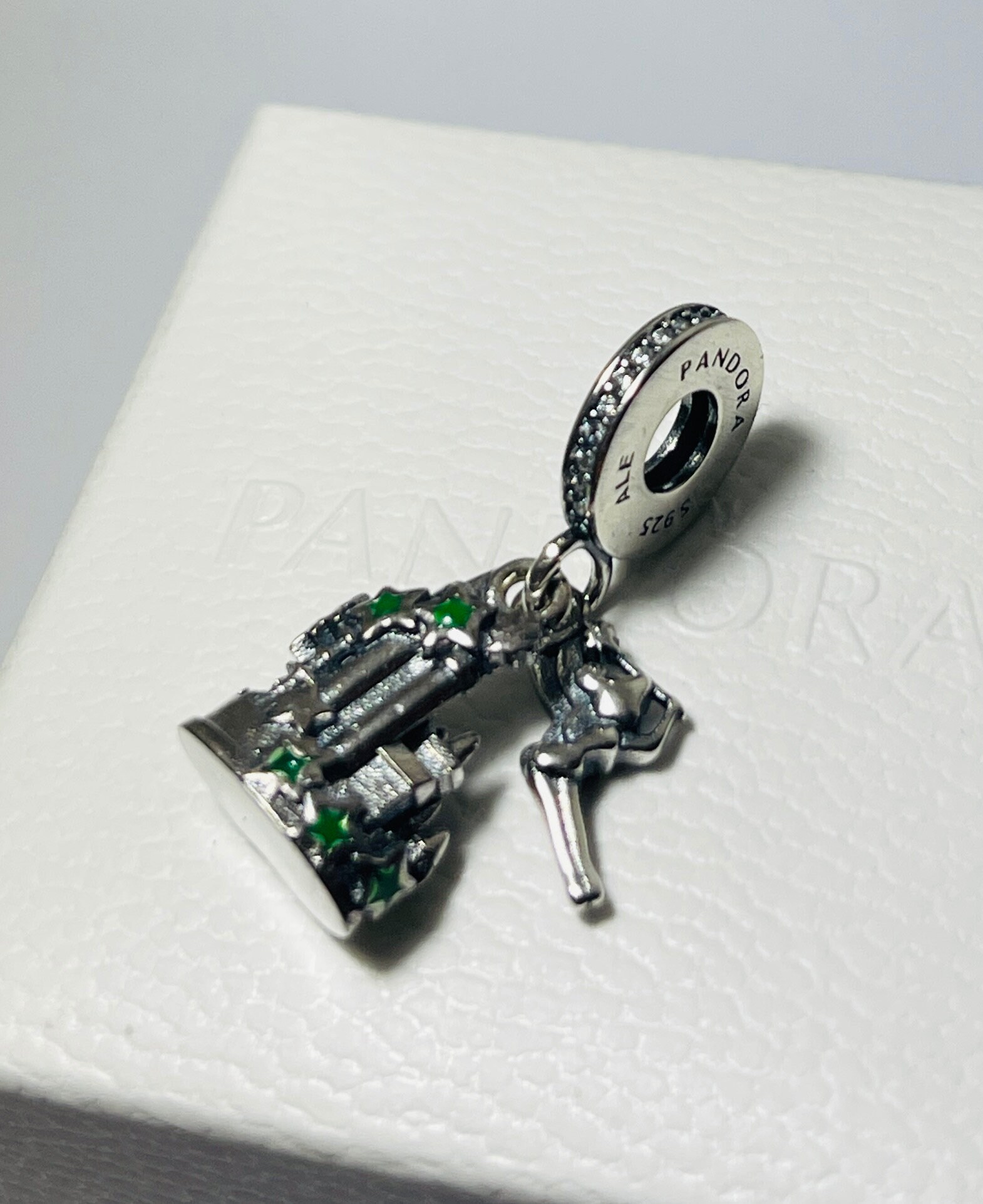 Pandora Disney Parks Tinkerbell & Castle of Magical Dreams Dangle Charm ...