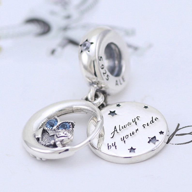 Pandora Blue Eye Owl Always by Your Side Dangle Bead Charm - Etsy