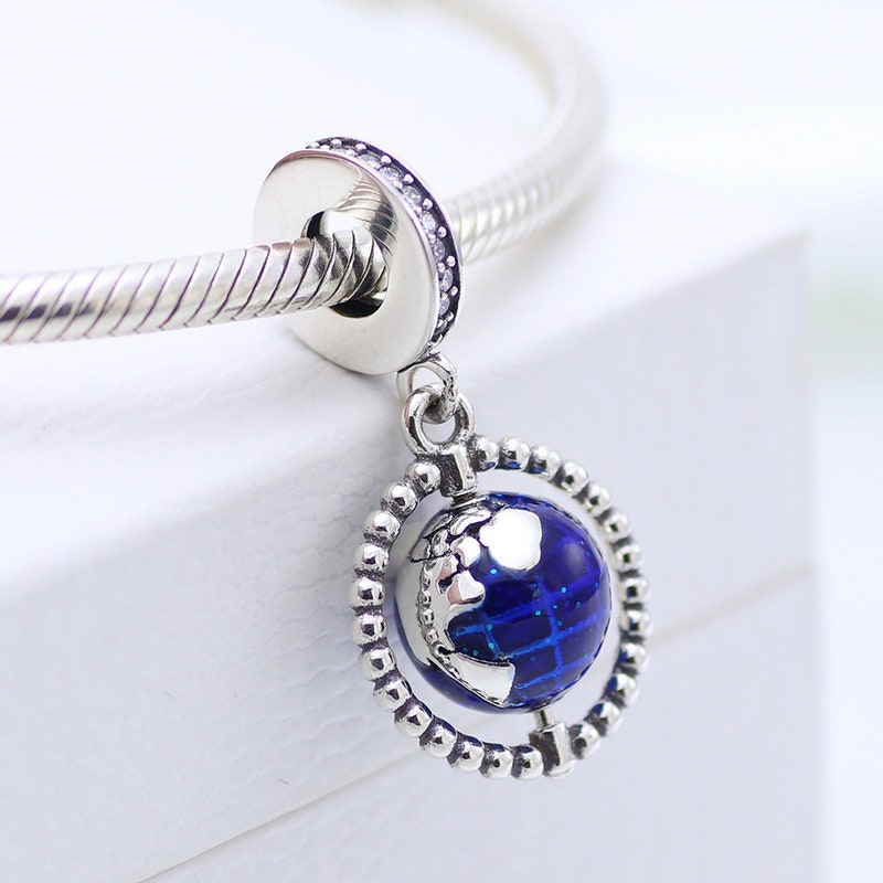 Pandora Blue Charms - Etsy