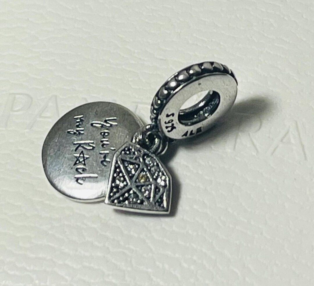 You Are My Rock Pandora Charm Father's Day July 4th Special - Etsy