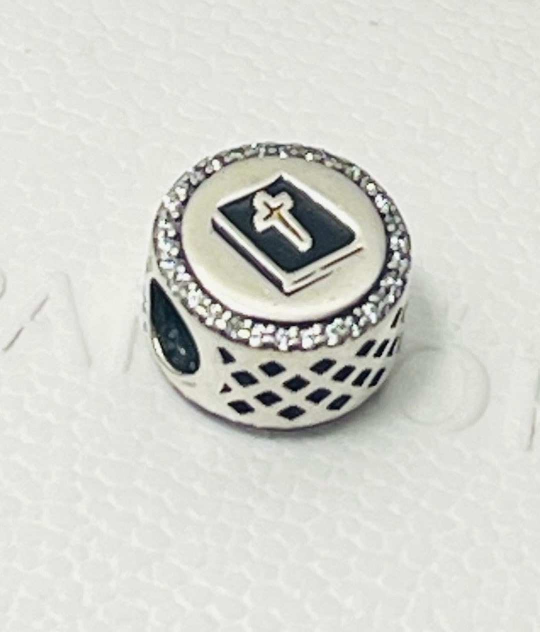 Pandora Charm Bible Power of Prayer Cross Faith All the Best 2025 "sale ...