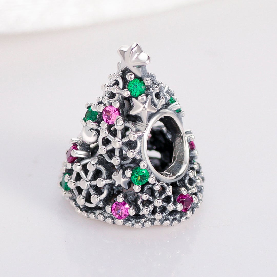 Sparkling Christmas Tree Pandora Charm Holidays New Year 2025 Special ...