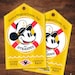 Captain Mickey "pal" | Cruise Fish Extender / Pixie Dust Gift Tag ...