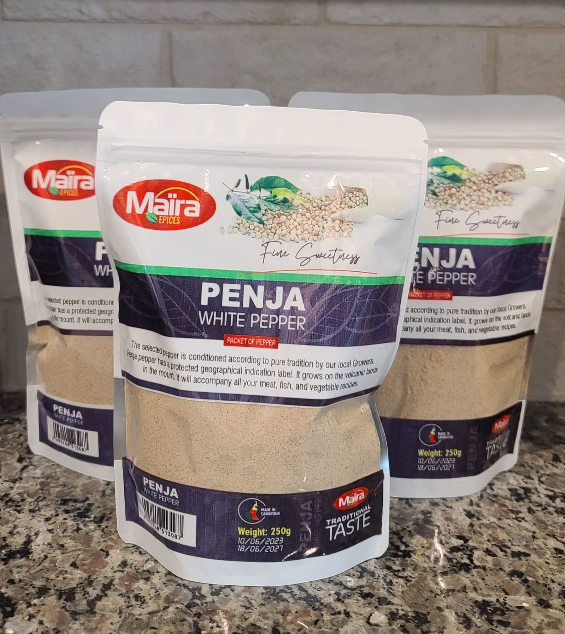 Penja Ground White Pepper (poivre Blanc Moulu De Penja) 250g - Etsy