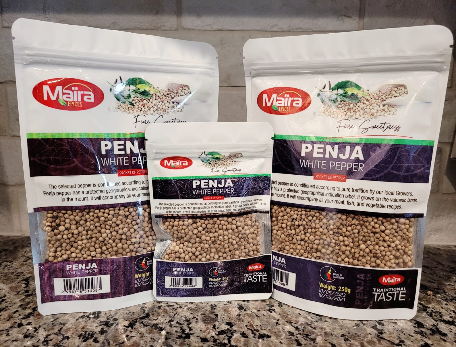 Penja Ground White Pepper (poivre Blanc Moulu De Penja) 100g-250g - Etsy