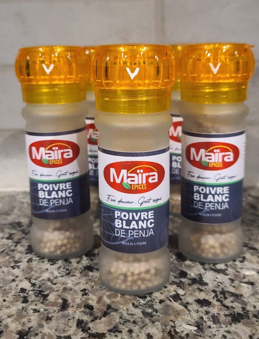 Penja Ground White Pepper (poivre Blanc Moulu De Penja) 100g-250g - Etsy