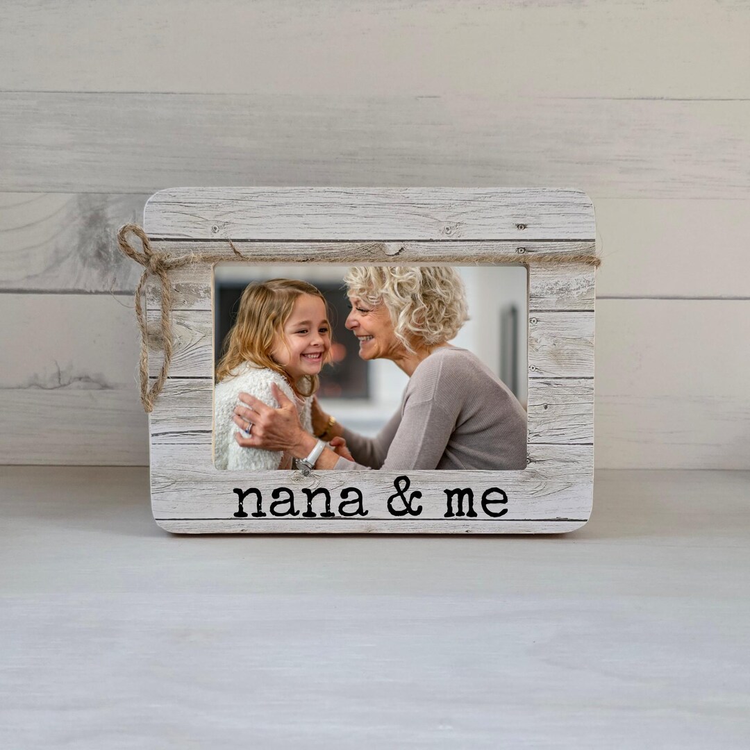 Nana Picture Frame, Nana and Me Frame, Personalized Gift for Grandma ...
