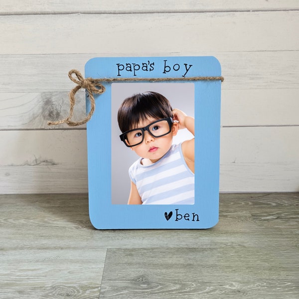 Boy Picture Frame - Etsy