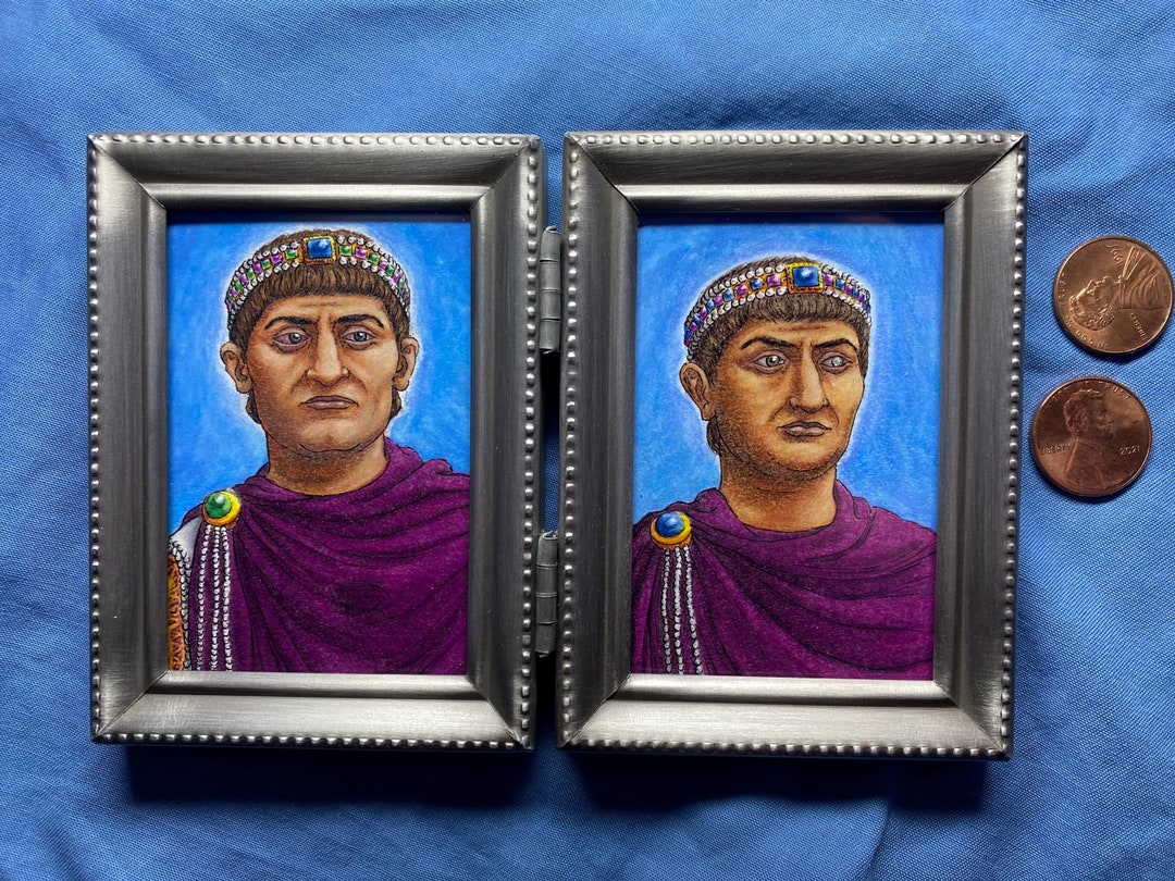 Valentinian and Valens, Brother Roman Emperors (paired Portrait ...