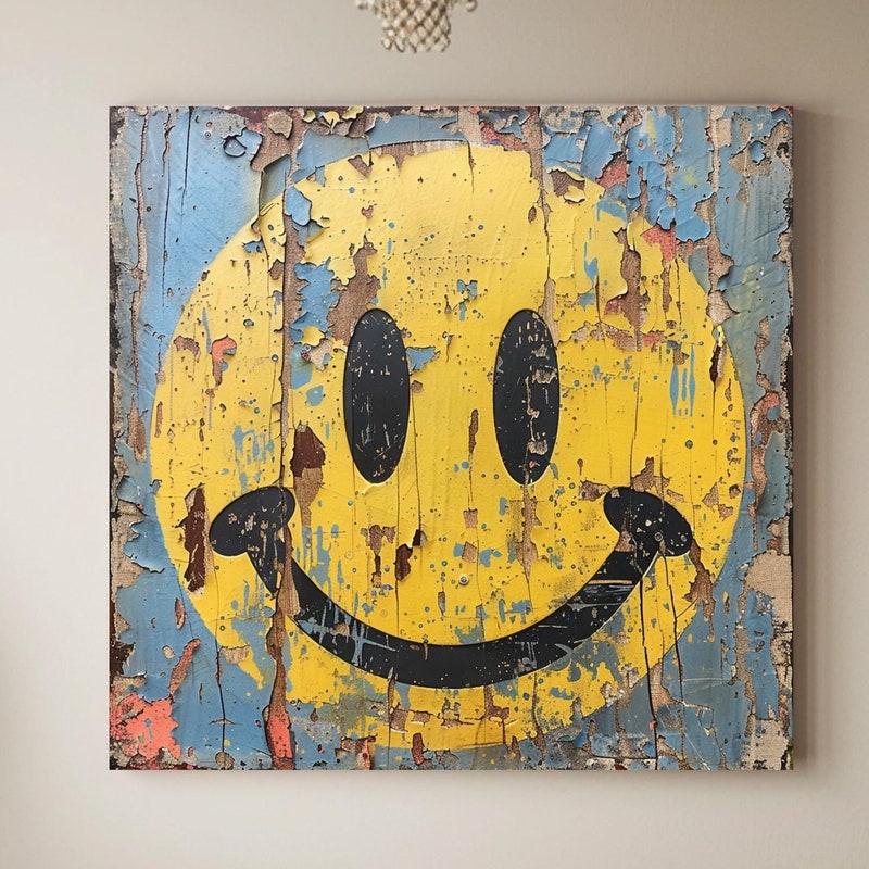 Vintage Smiley Face - Etsy