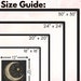 Celestial Stars and Moon Mystical Canvas Wall Art Home Decor, Moody ...