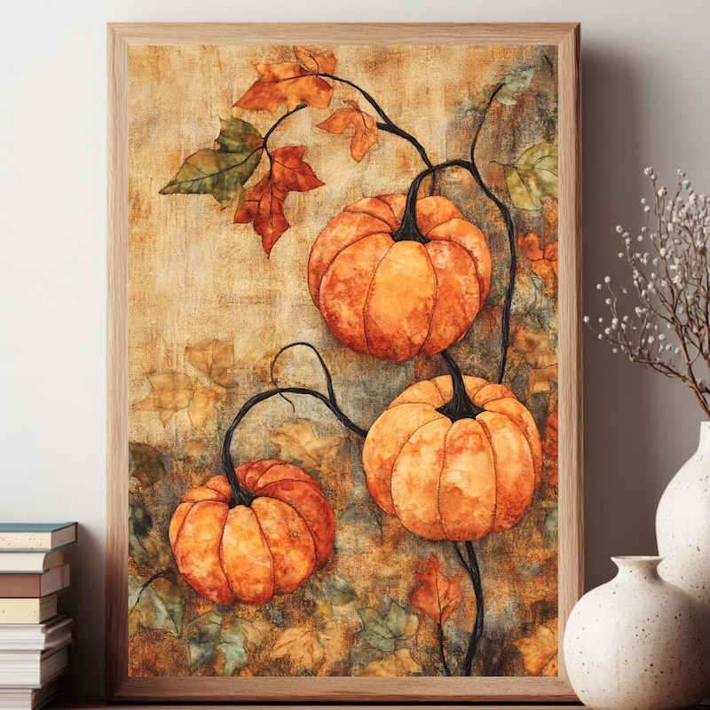 Fall Canvas Wall Art - Etsy