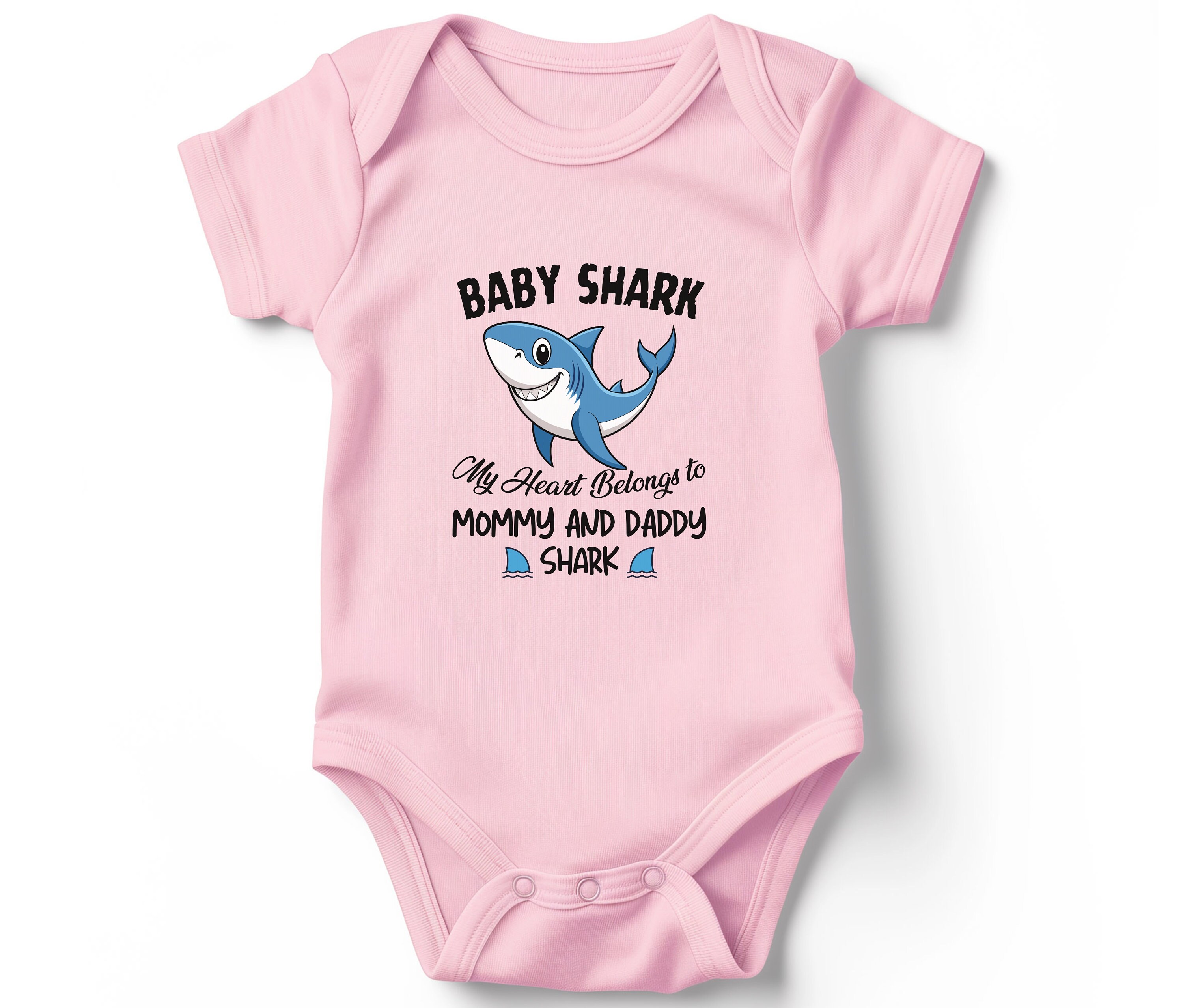 Shark Family Matching Shirts: Mommy, Daddy, Baby Shark Cotton Tees - Etsy