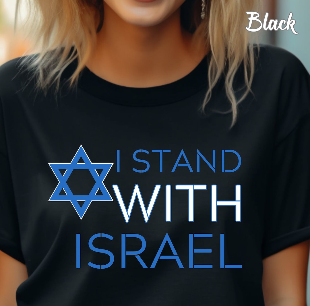 I Stand for Israel T-shirt Pray for Israel Israel Flag Tee - Etsy