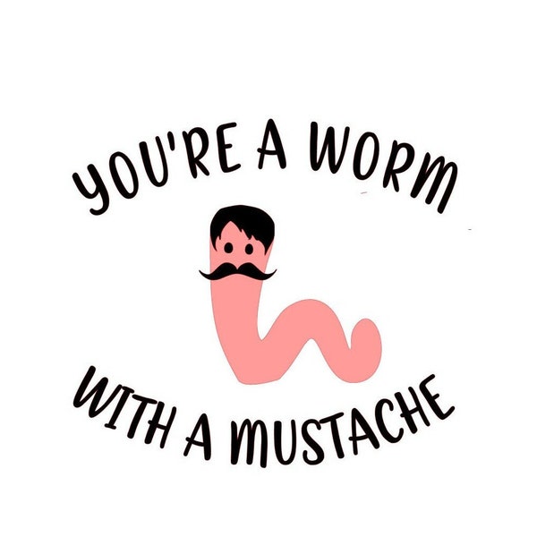 Sandoval Worm With a Moustache - Etsy