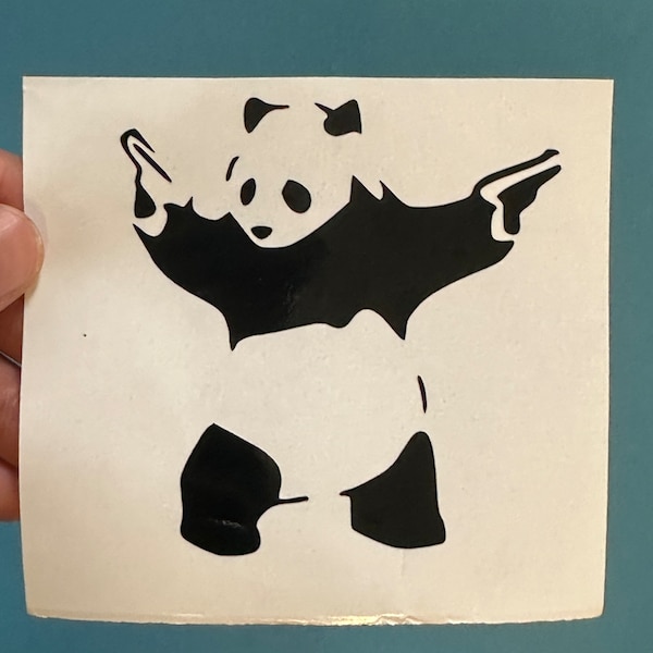 Banksy Car Decal - Etsy