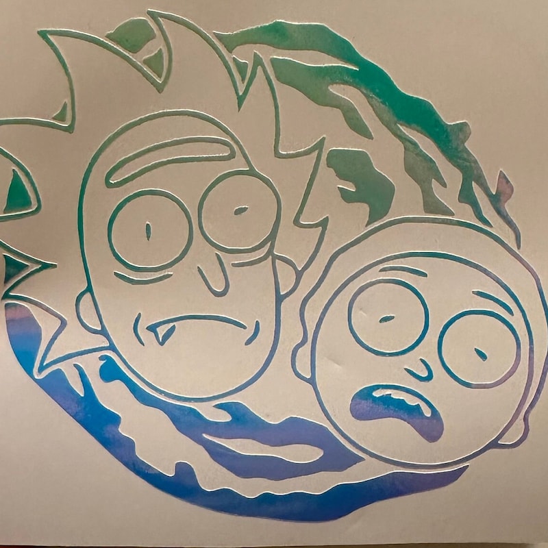 Rick and Morty Stickers - Etsy