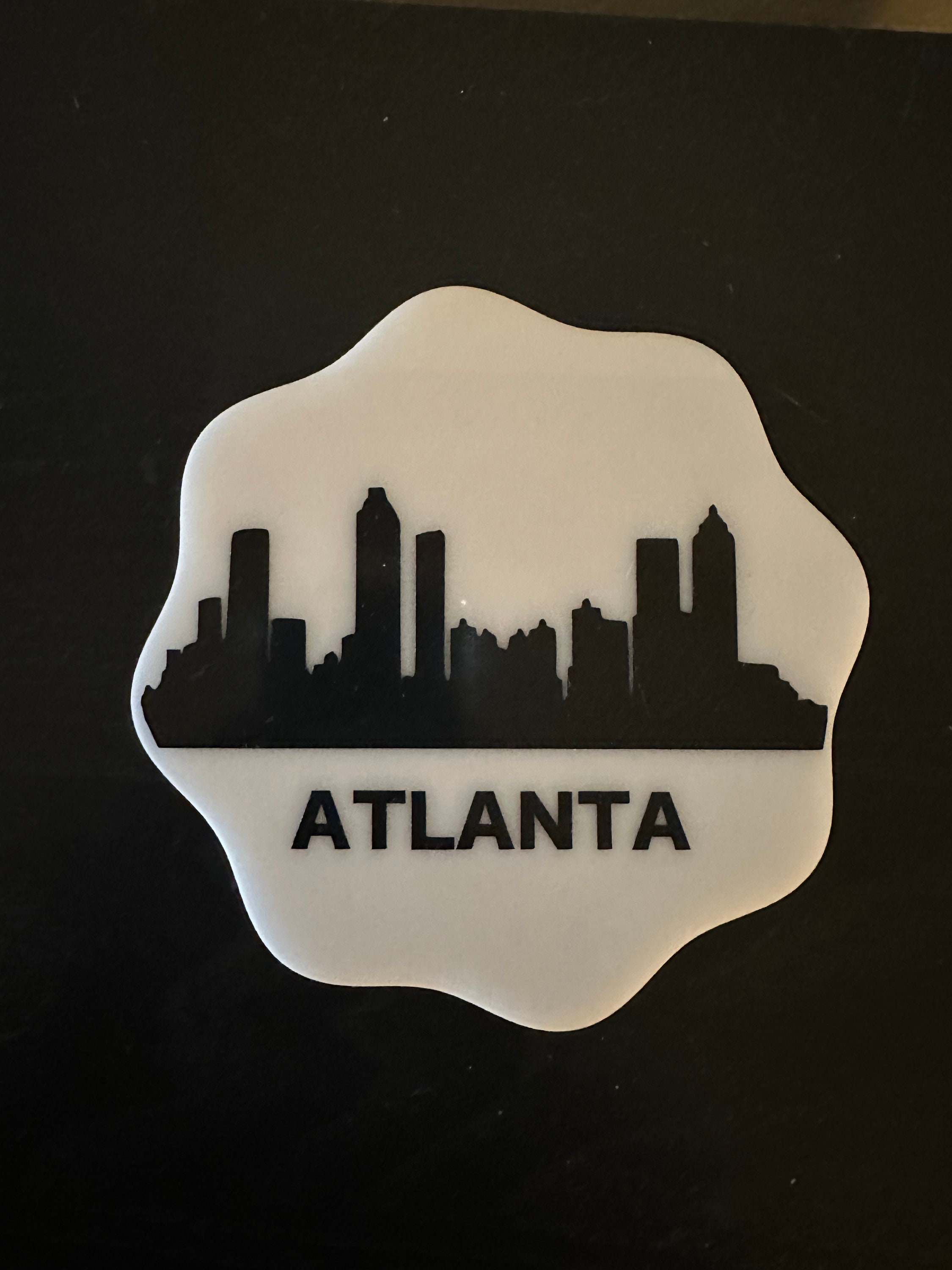 ATLANTA SKYLINE DECAL - Multiple Colors & Sizes Including Glow in the ...