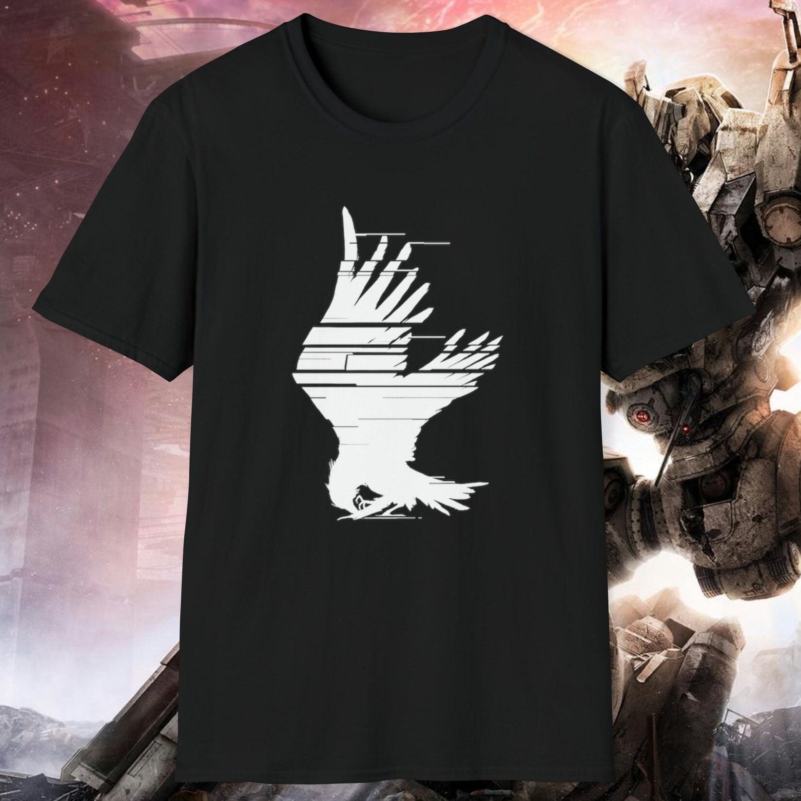 Raven Emblem Armored Core 6 Fires of Rubicon Fromsoftware Unisex ...