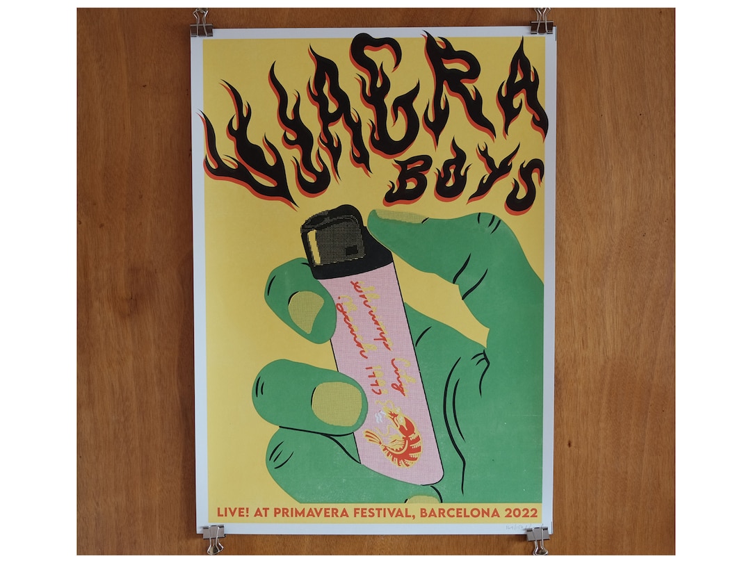 Viagra Boys LTD Edition Screen Print Gig Poster - Etsy UK