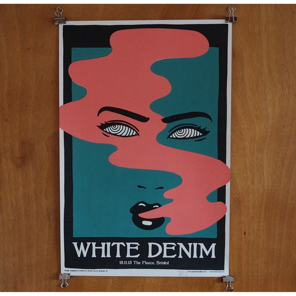 Screen Print Denim - Etsy