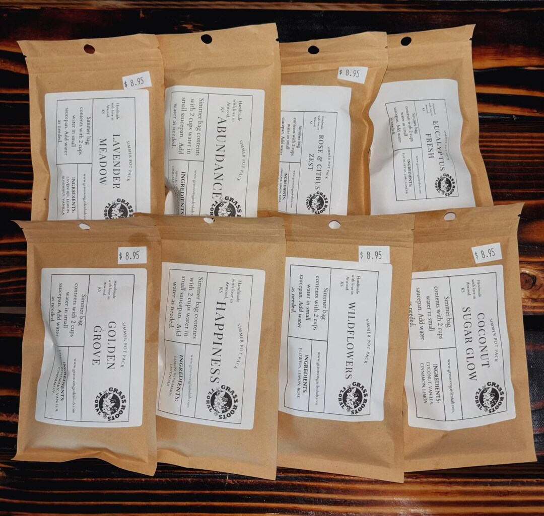 Spring and Summer Simmer Pot Packs, Dried Fruits and Herbs - Etsy